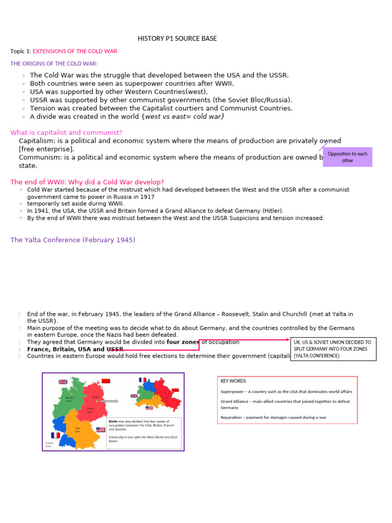 History P1 Source Base | PDF