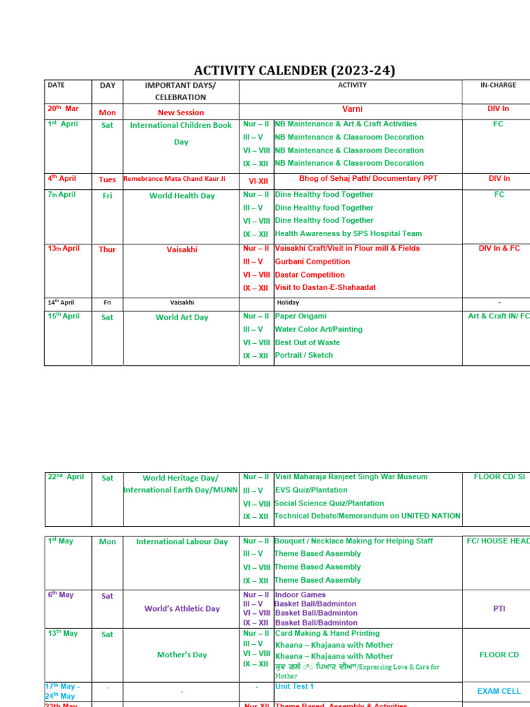 Annual-Activity-Holiday-Calendar-2023-24_compressed | PDF