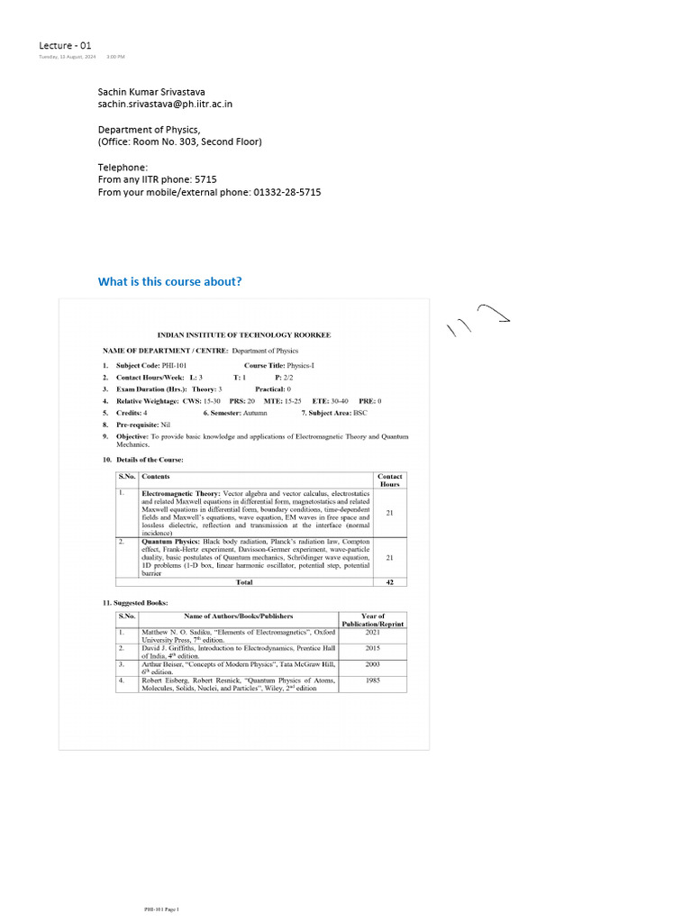 Lec01 Vector Operations | PDF