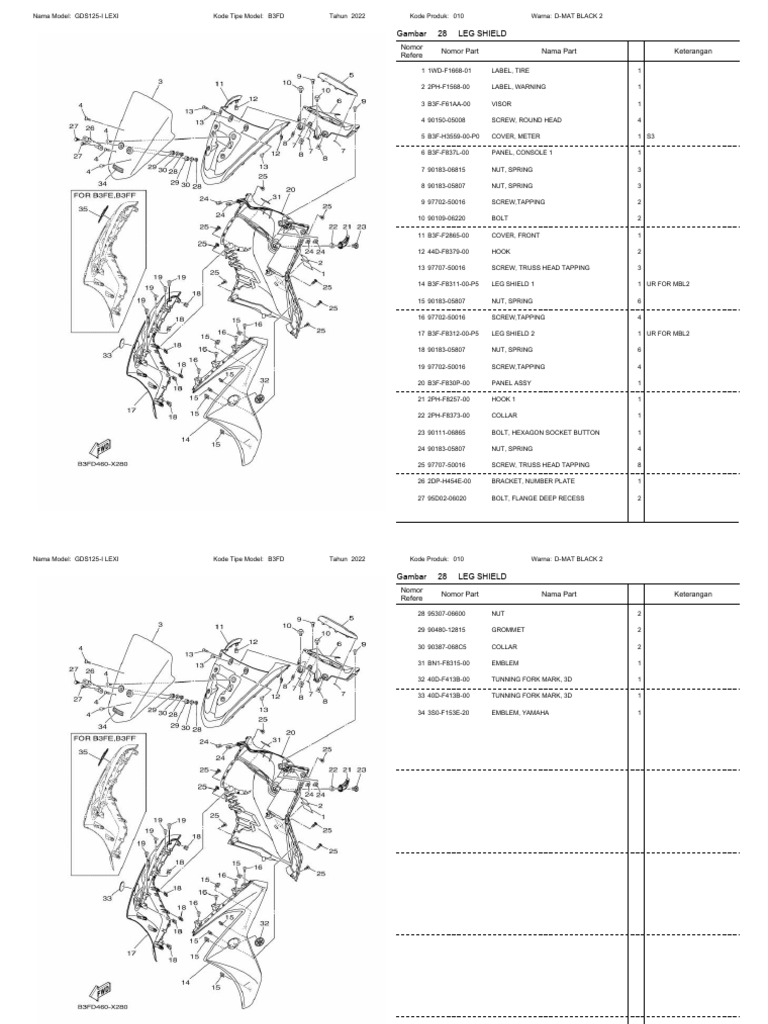 29 Gds125-I Lexi Leg Shield | PDF
