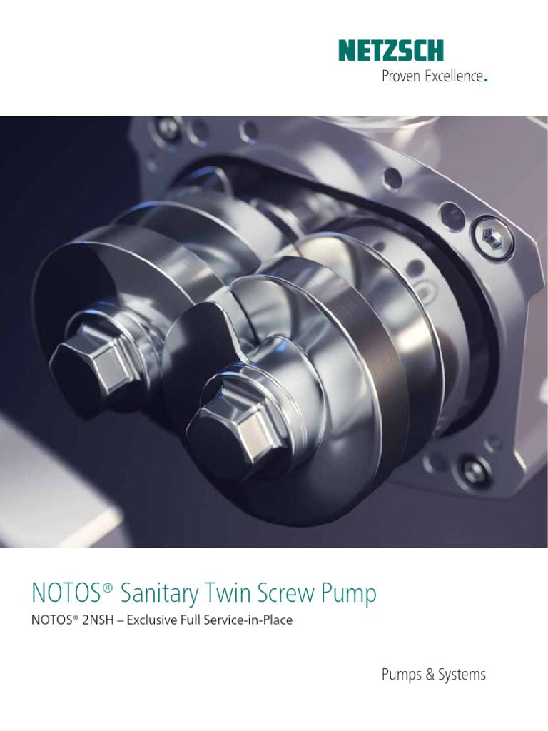 NETZSCH-610-NOTOS-Sanitary-Multiple-Screw-Pumps - Brochure-EN-US | PDF