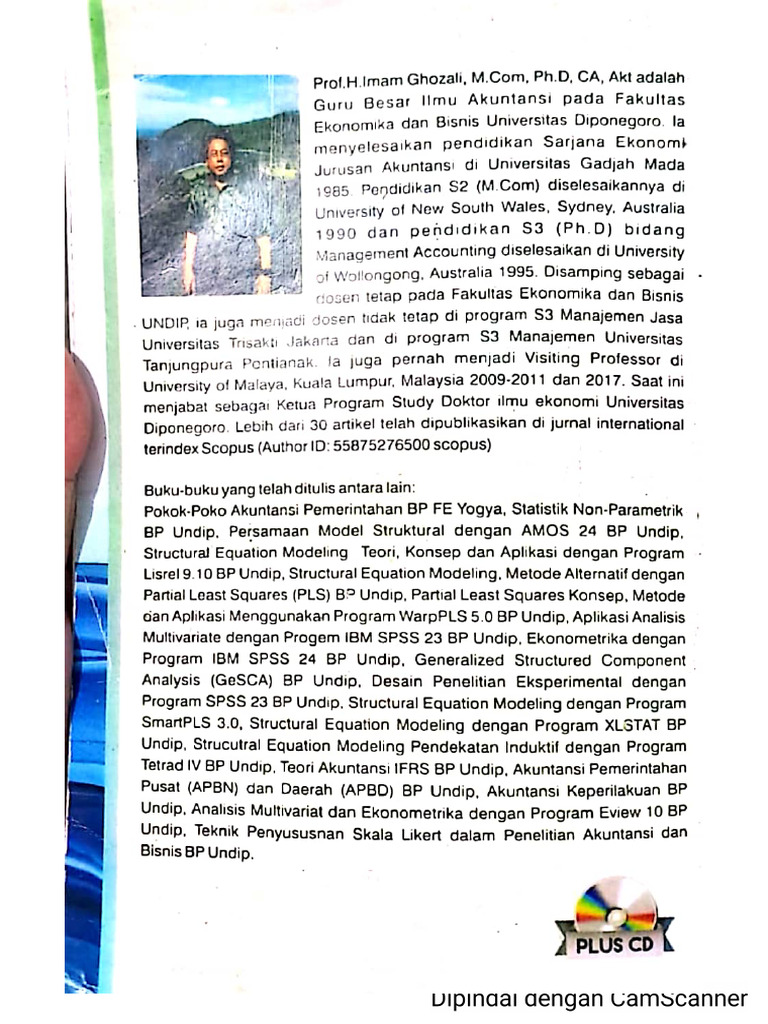 Imam Gozali 2018 - Teknik Analisis Data | PDF