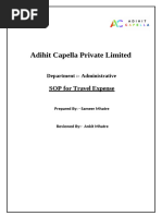 Sample Fixed Assets SOP (Final) | PDF | Capital Expenditure | Expense