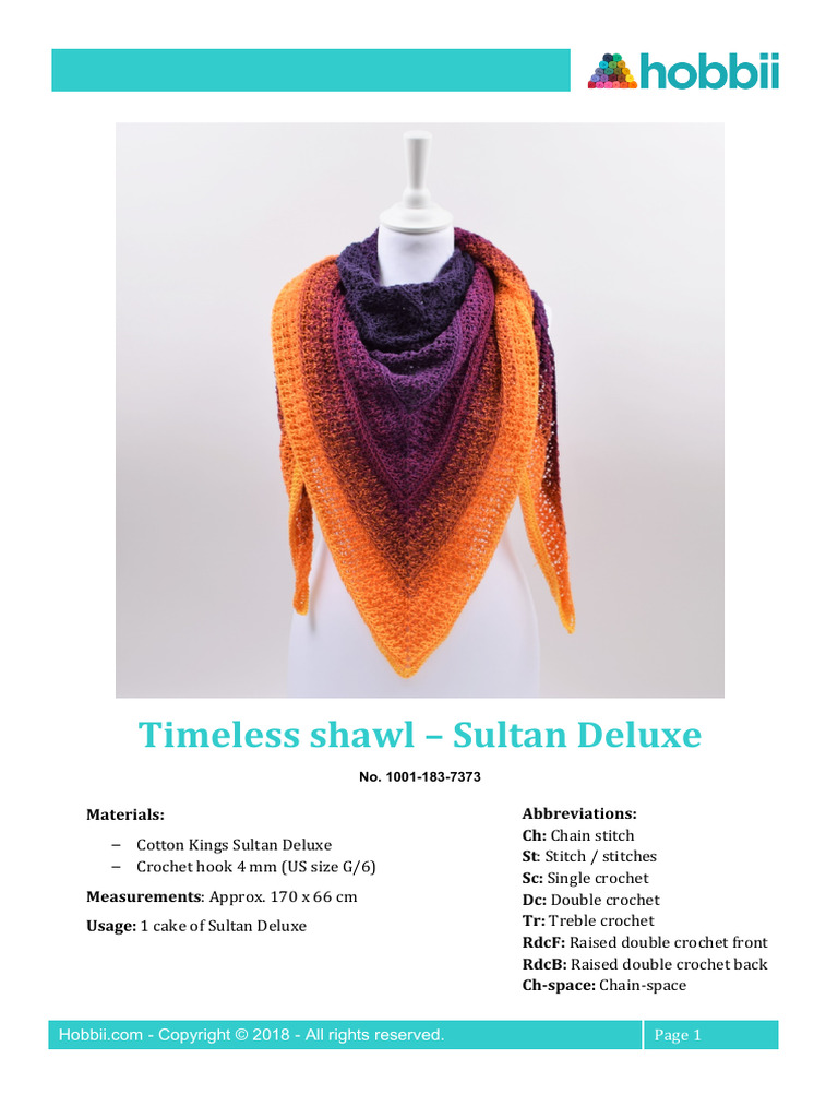 Timeless Sjal Sultan Deluxe Us | PDF