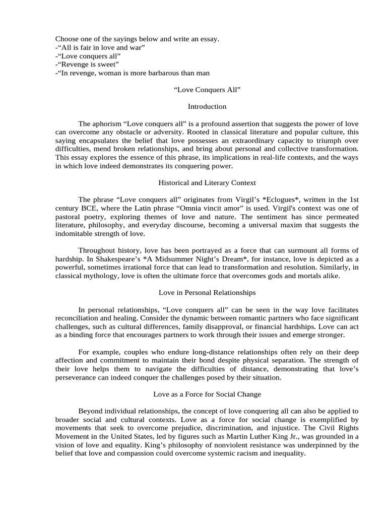 Essay Task Pdf
