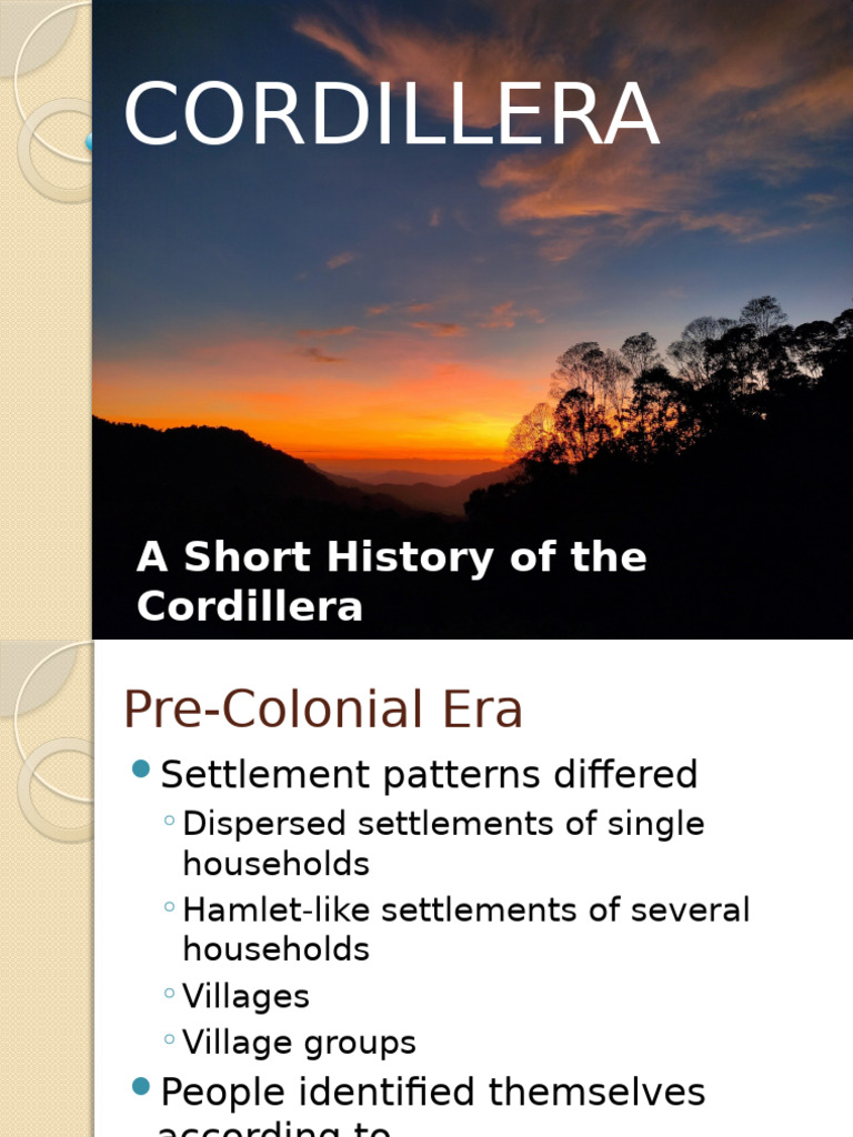 Module 2 Cordillera - Overview | PDF | Colonialism