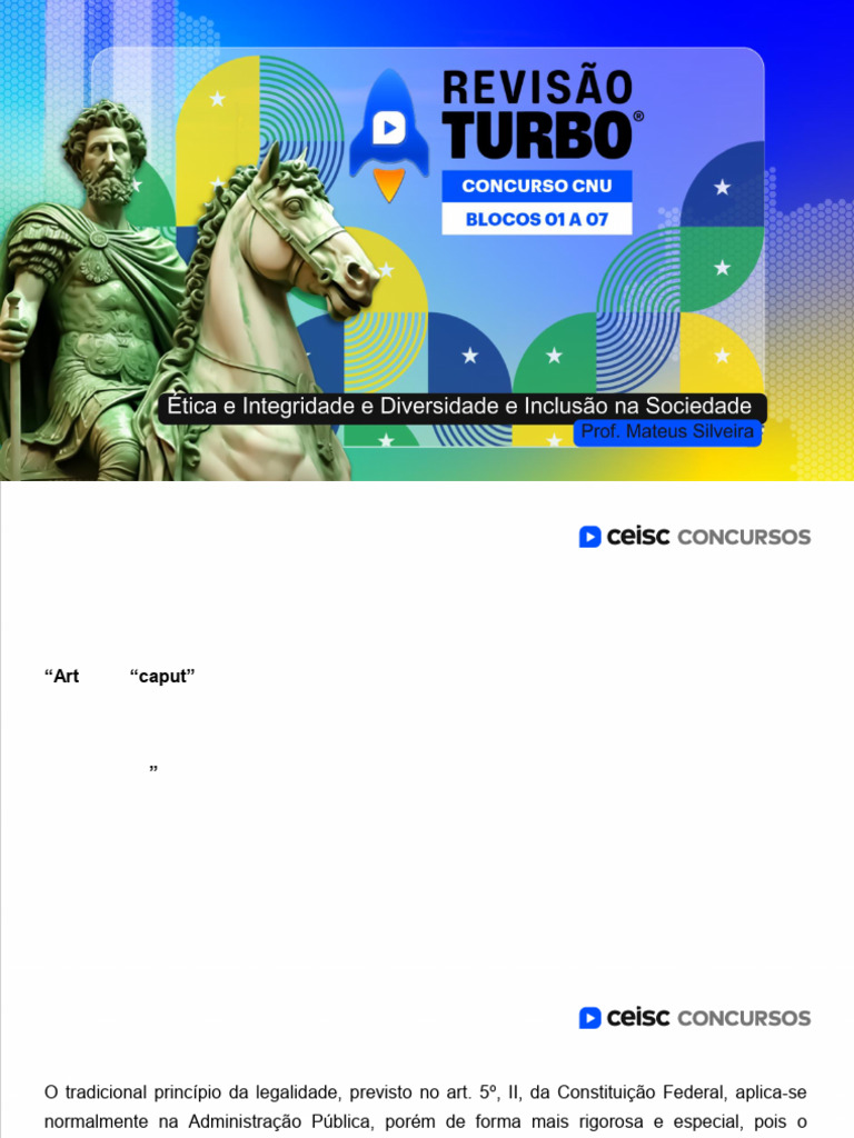 Revisão de Véspera - Manhã (Conhecimentos Gerais) | PDF