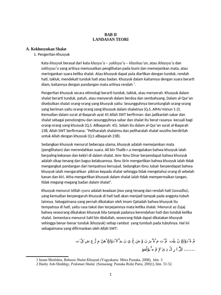 Contoh Landasan Teori | PDF