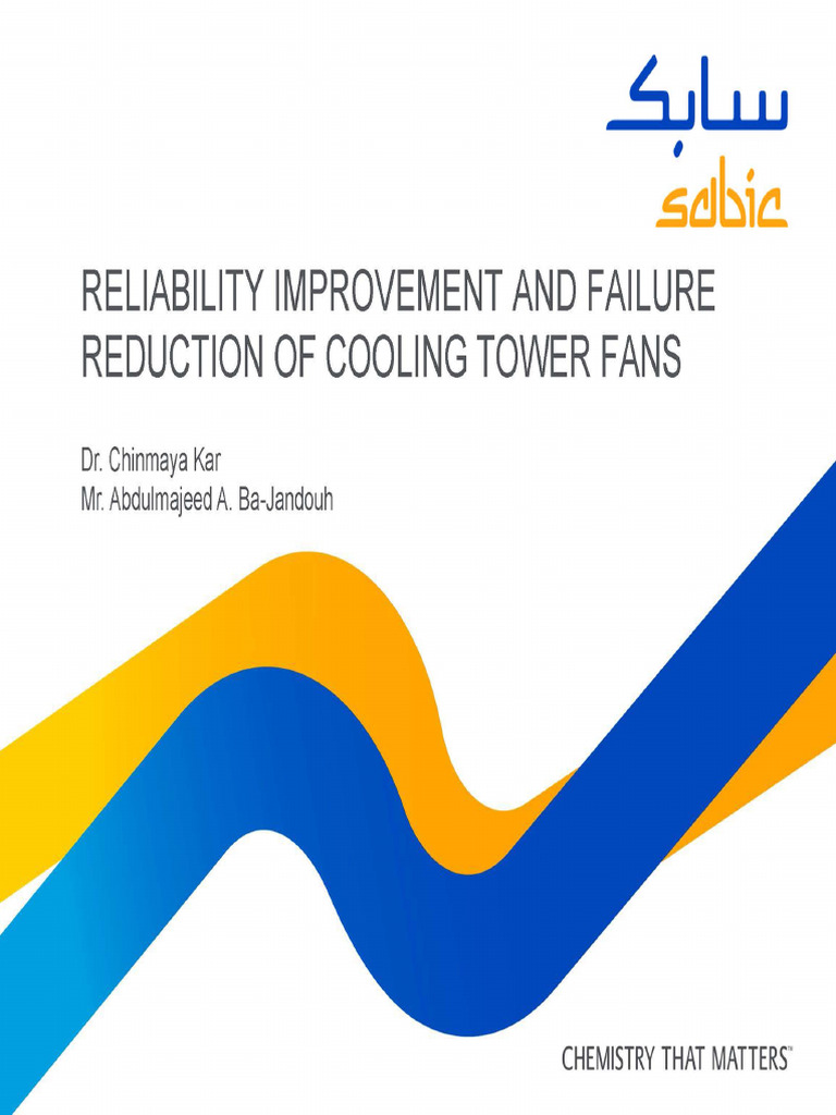 Reliability Improvement Failure Reduction Cooling Tower Pdf