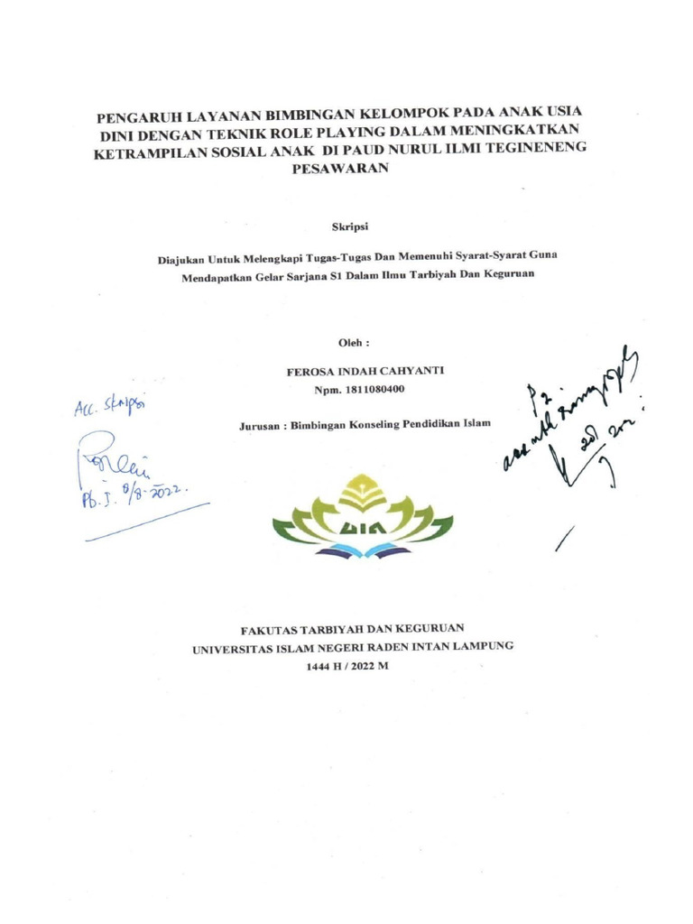 Cover Bab 1 Bab 2 Dapus | PDF