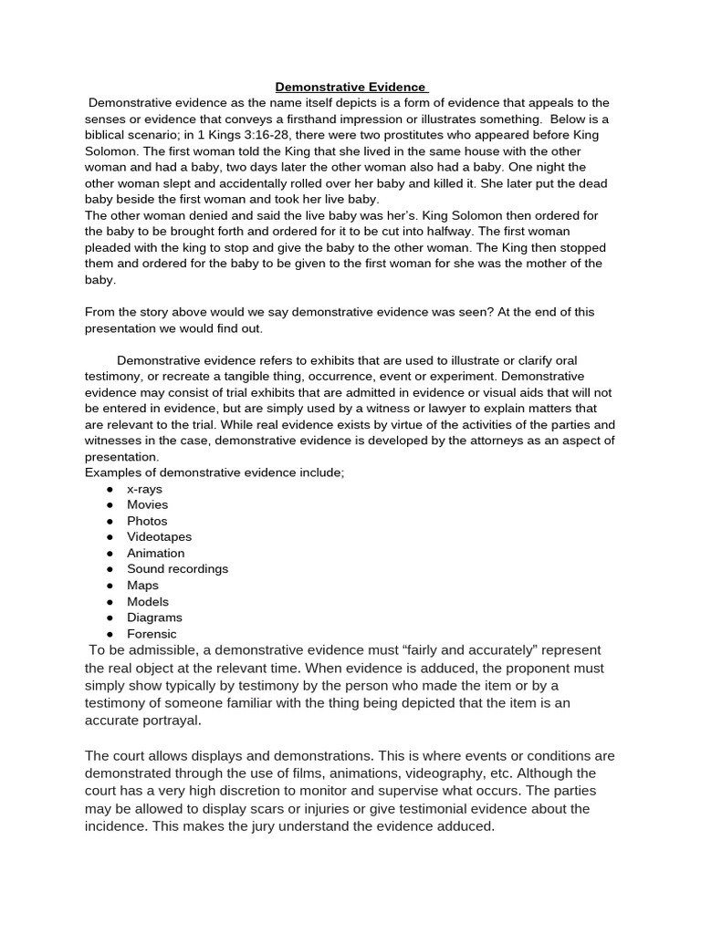 Evidence Work 2 | PDF