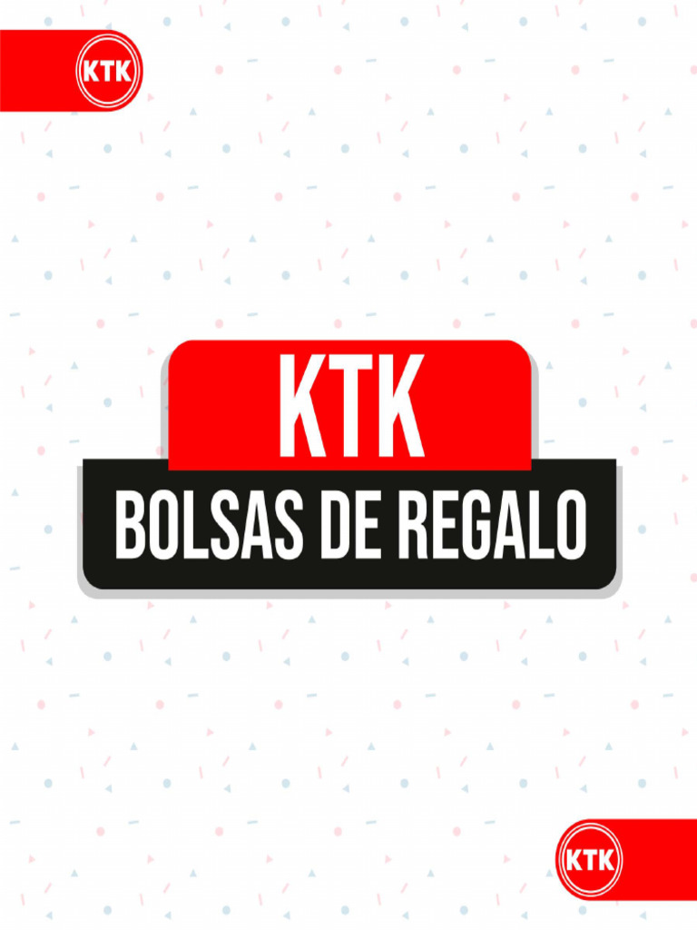 Bolsas de Regalo KTK 2024 | PDF