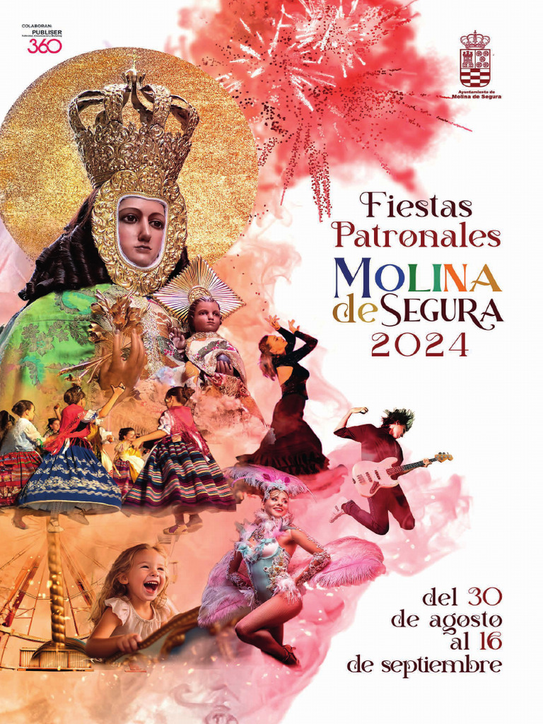 Programa Fiestas Patronales Molina de Segura 2024 | PDF | María, madre de Jesús | Rosario