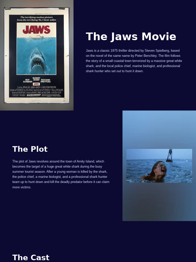 The Jaws Movie | PDF