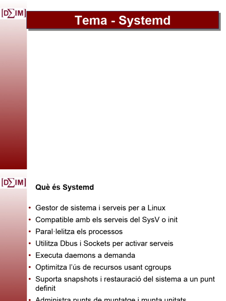 GSX Systemd | PDF