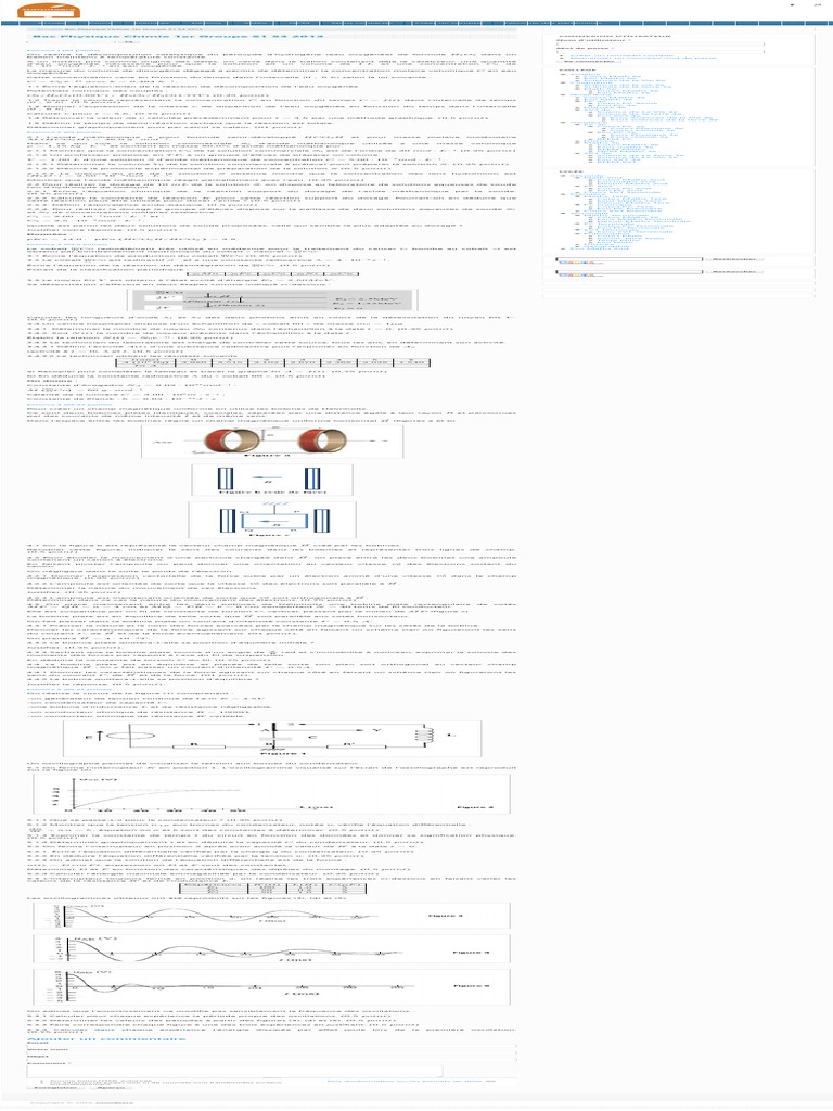 Bac Physique Chimie 1er Groupe S1 S3 2013 - Sunudaara | PDF