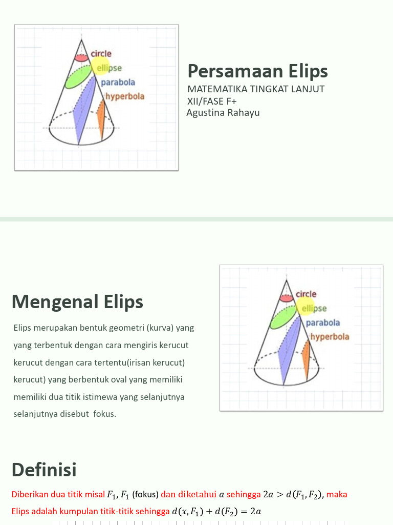Persamaan-Elips EDIT | PDF