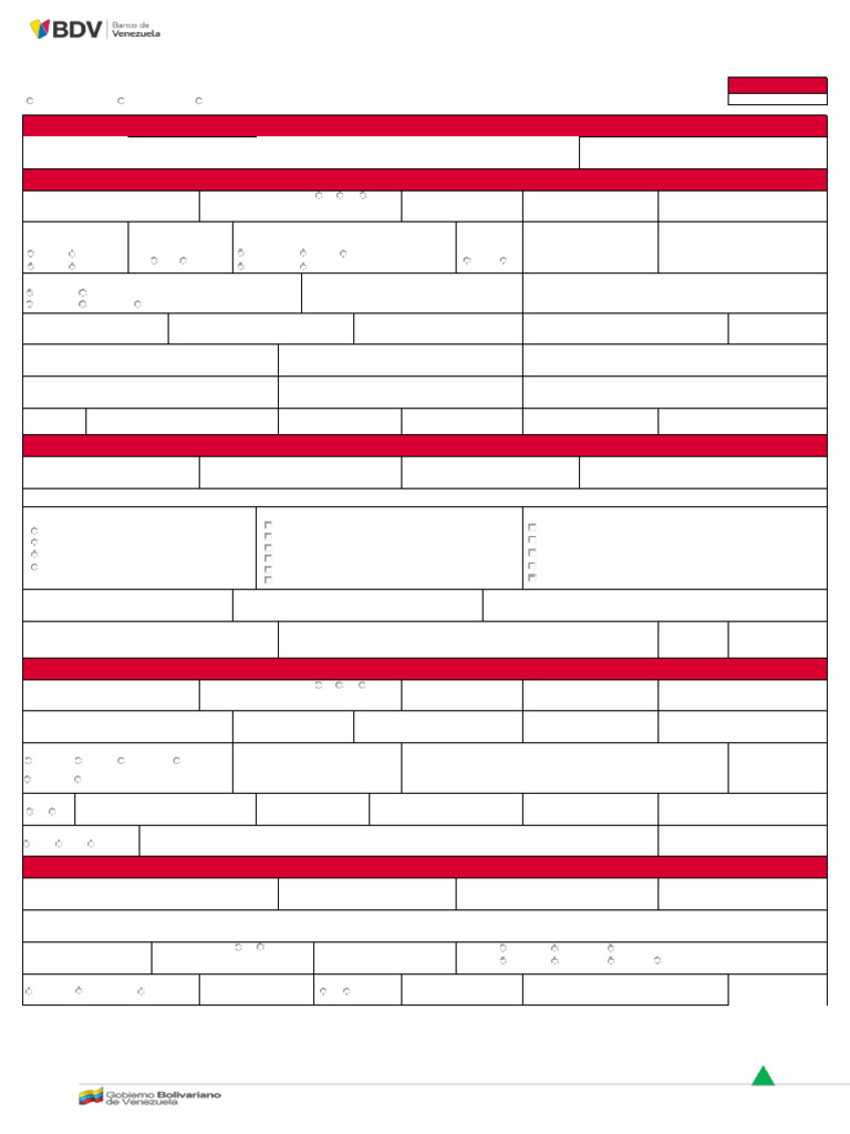 SOE.662 (11-23) Solicitud de Crediemprende BDV Credisocial Productivo CredimujerBDV Persona ...