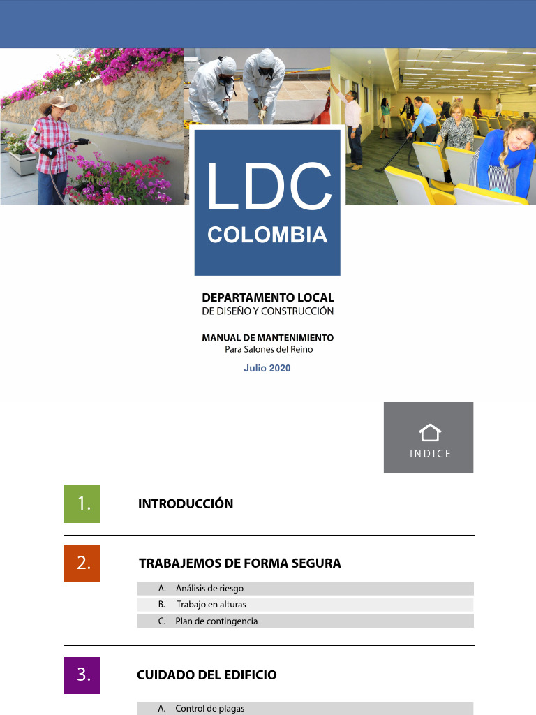 Manual de Mantenimiento Col-Ldc-2020 | PDF