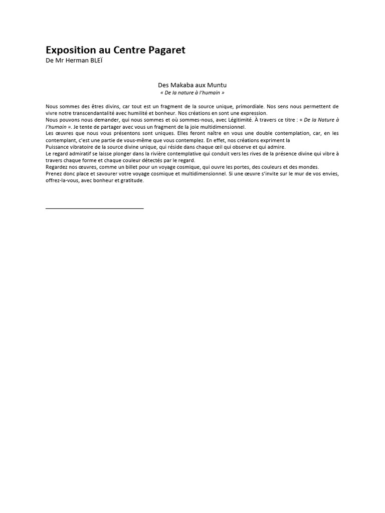 Des Makaba Aux Muntu | PDF