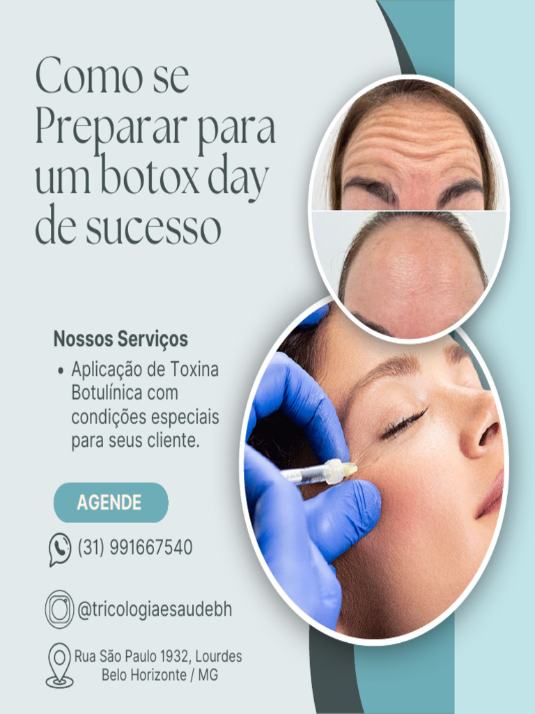 Como Montar Um Botox Day | PDF | Toxina botulínica | Carreira e Crescimento