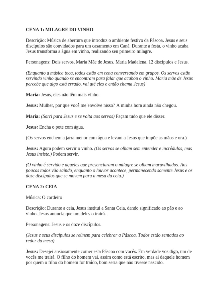 Musical Páscoa STC 2024 | PDF