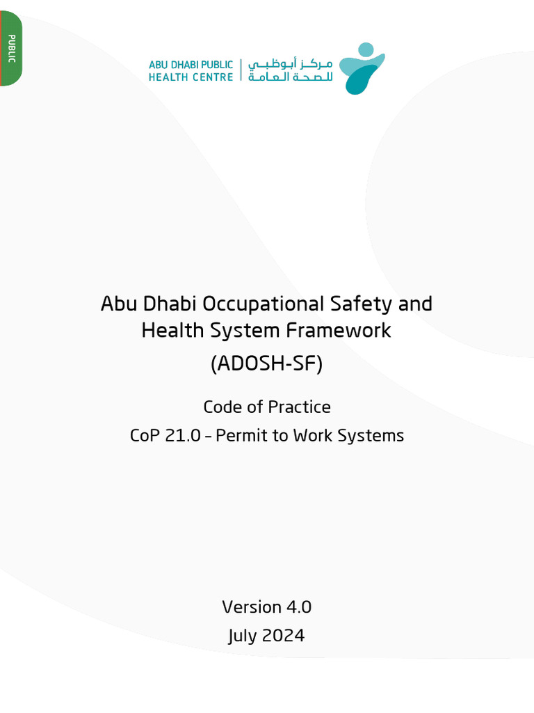 21 - Permit to Work Systems Eng | PDF