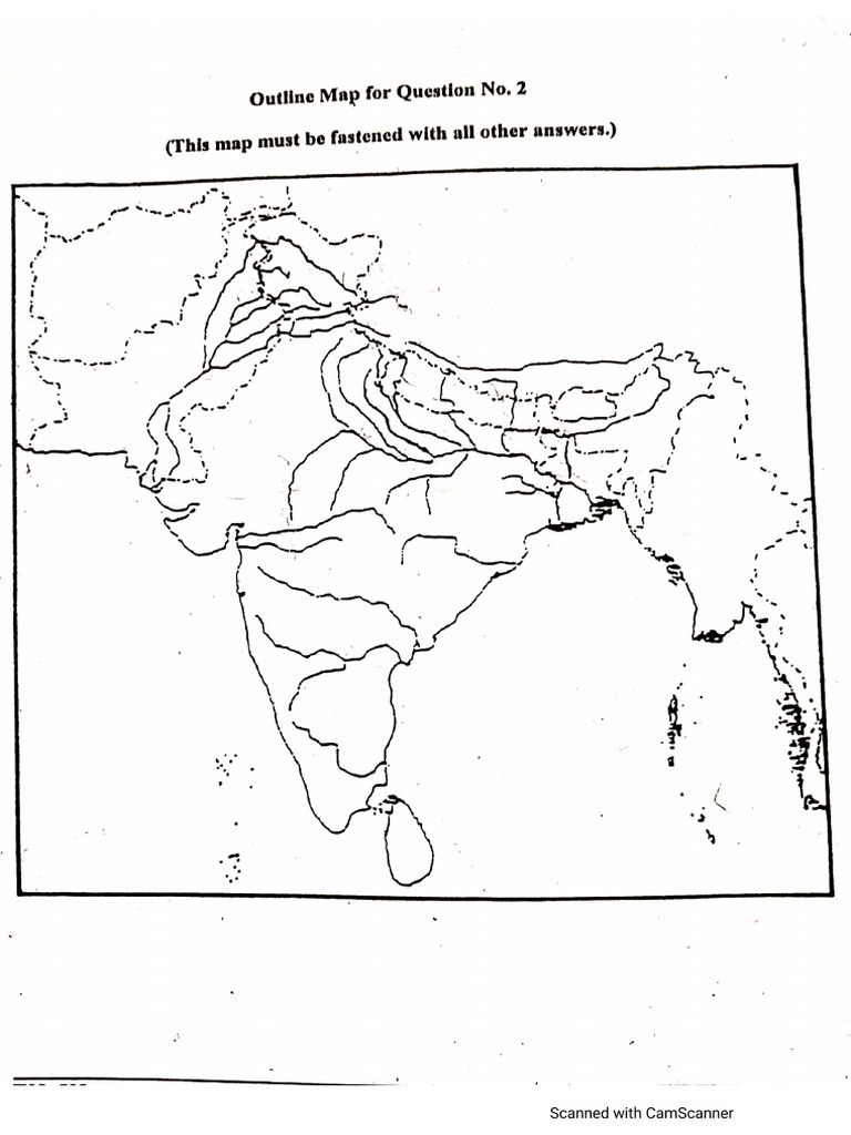 Blank Map for 10 | PDF
