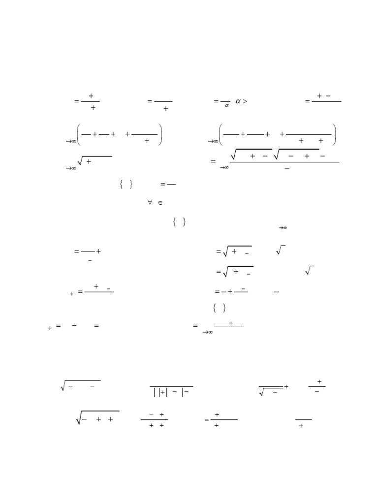 Calculus Exercises I | PDF