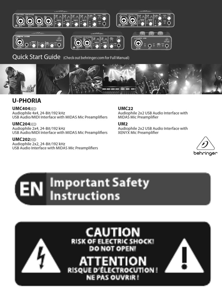 Uphoria Umc404hd | PDF