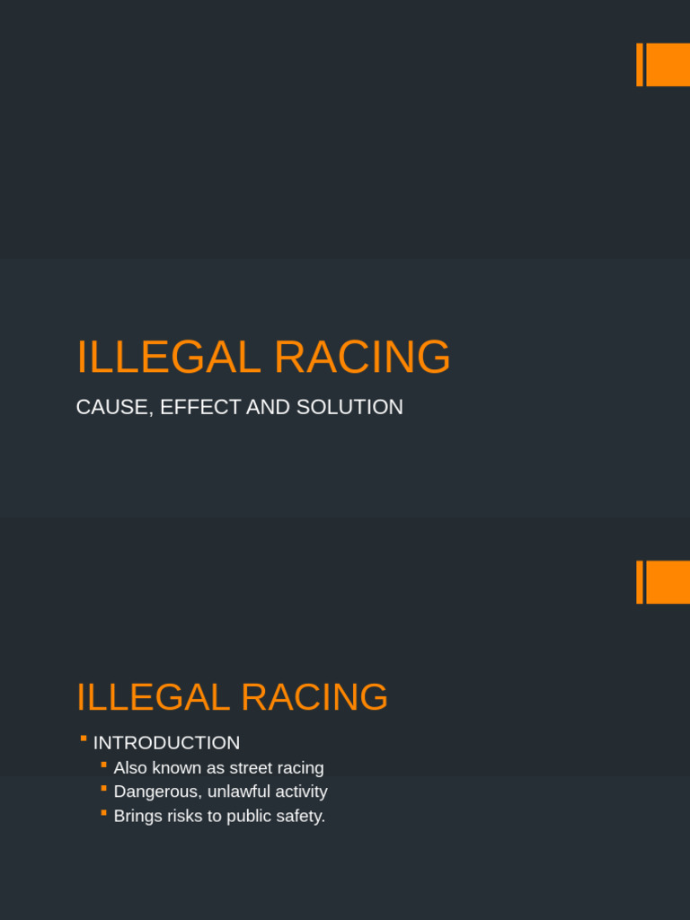 Illegal Racing | PDF