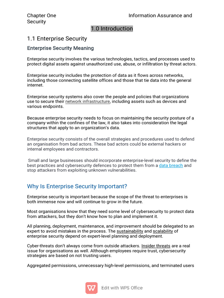 Information Assurance and Security | PDF | Computers | Security