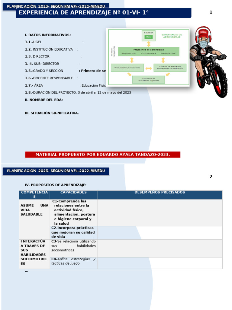 1°-Eda - Secundaria | PDF