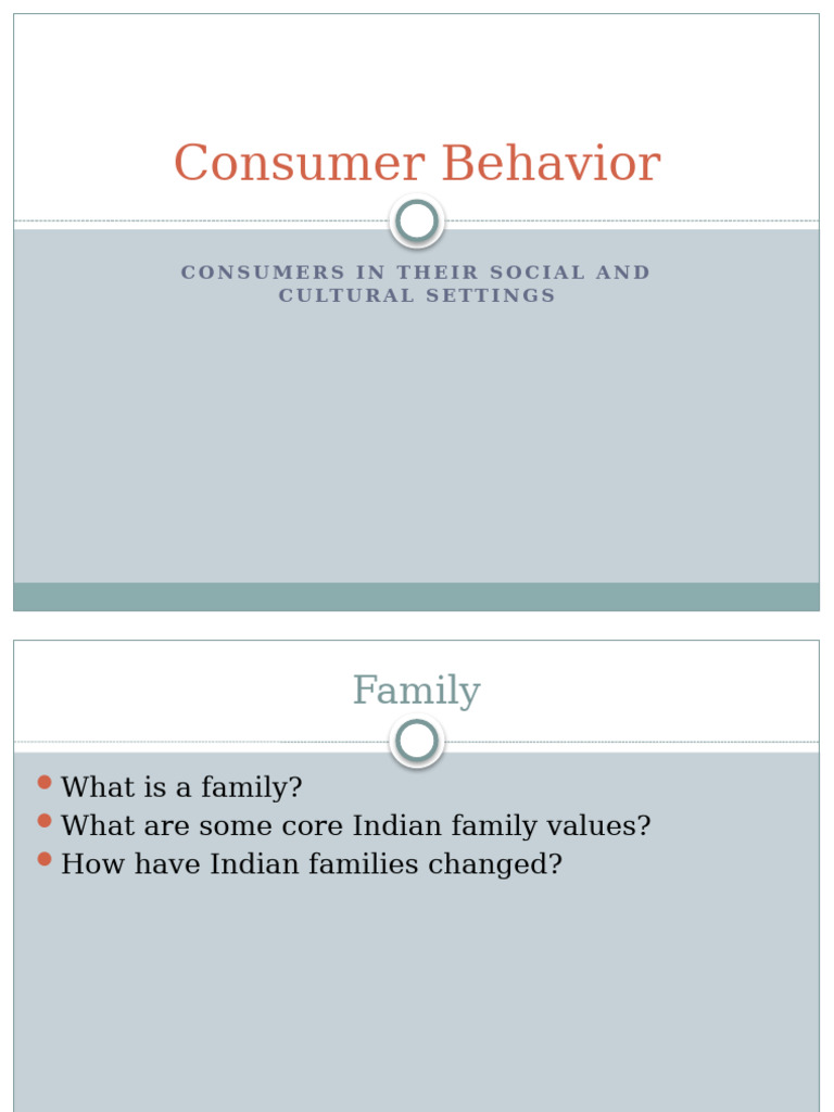 Family & social standing | PDF