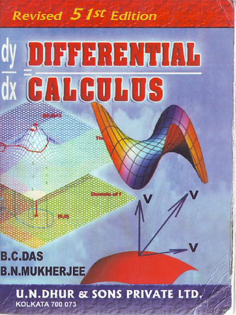 Differential Calculus-Das&Mukherjee | PDF