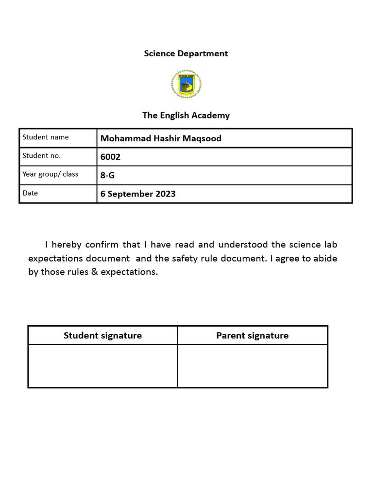 Muhammad H Maqsood - Online Signature Confirmation Form | PDF