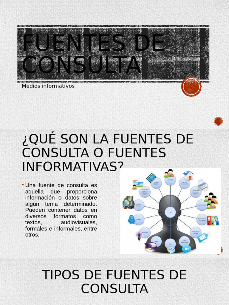 Fuentes de Consulta | PDF