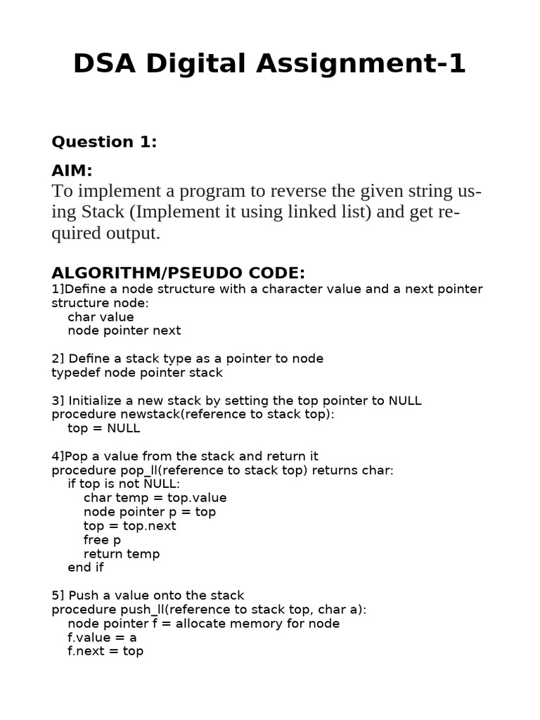dsa2 | PDF