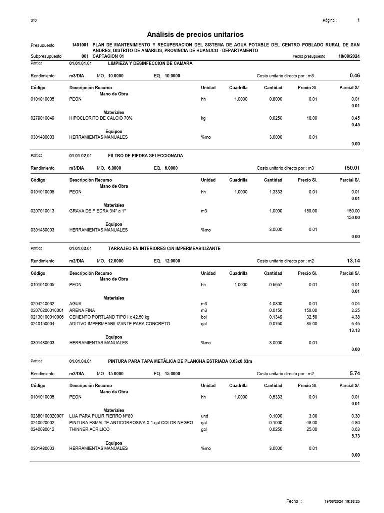 acu captacion 01 | PDF