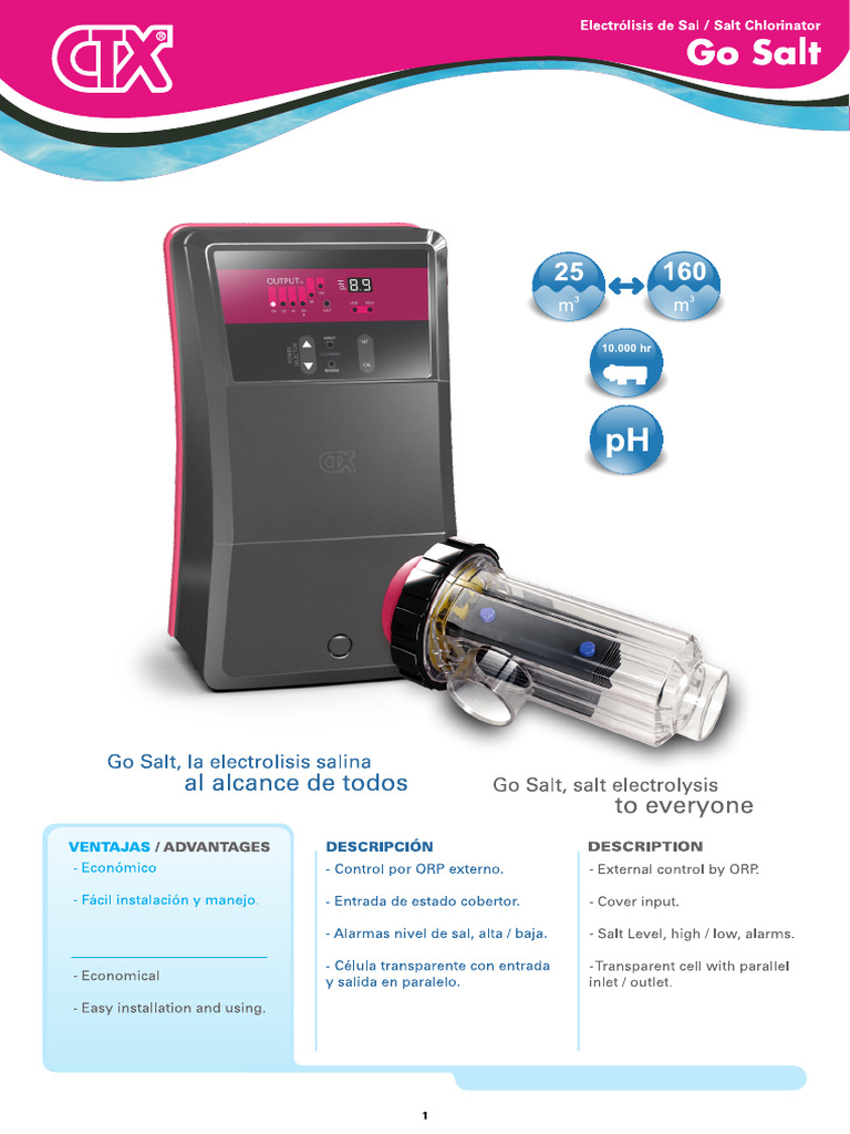ficha-tecnica-clorador-salino-go-salt-ctx | PDF