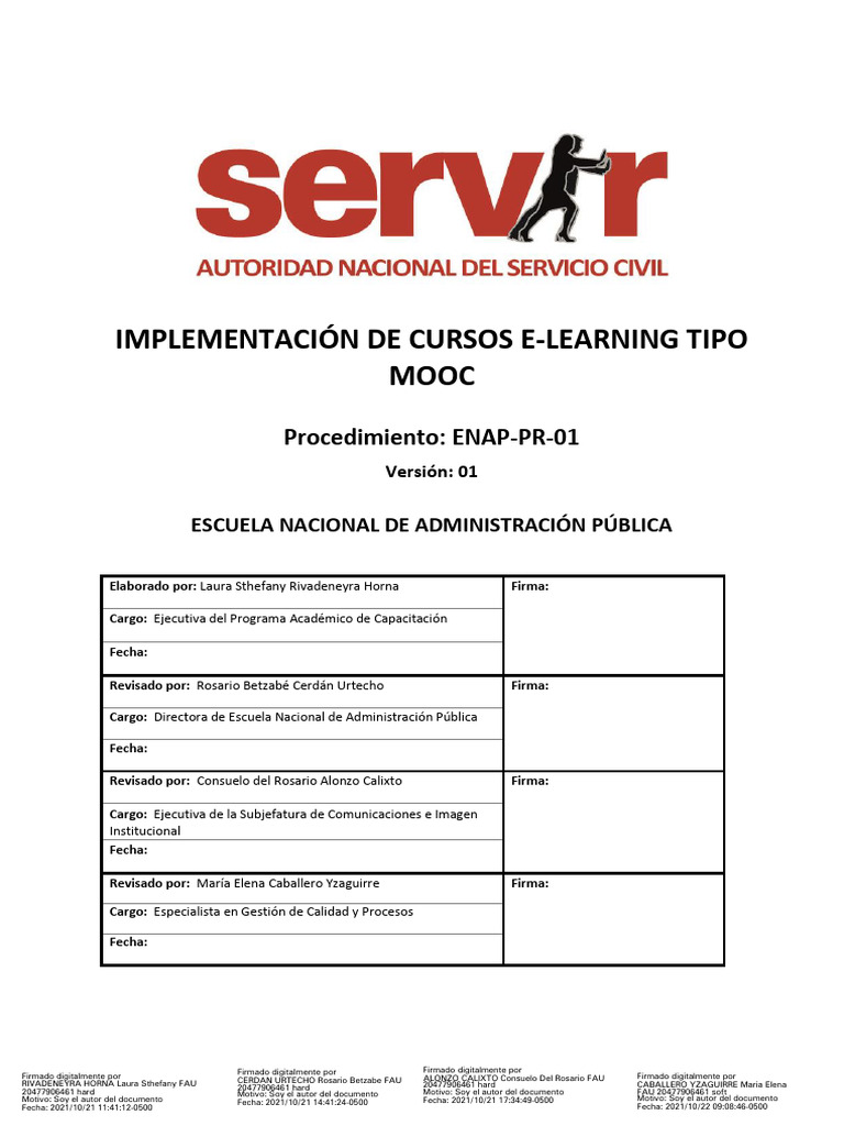 Implementación de Cursos E-Learning Tipo MOOC | PDF