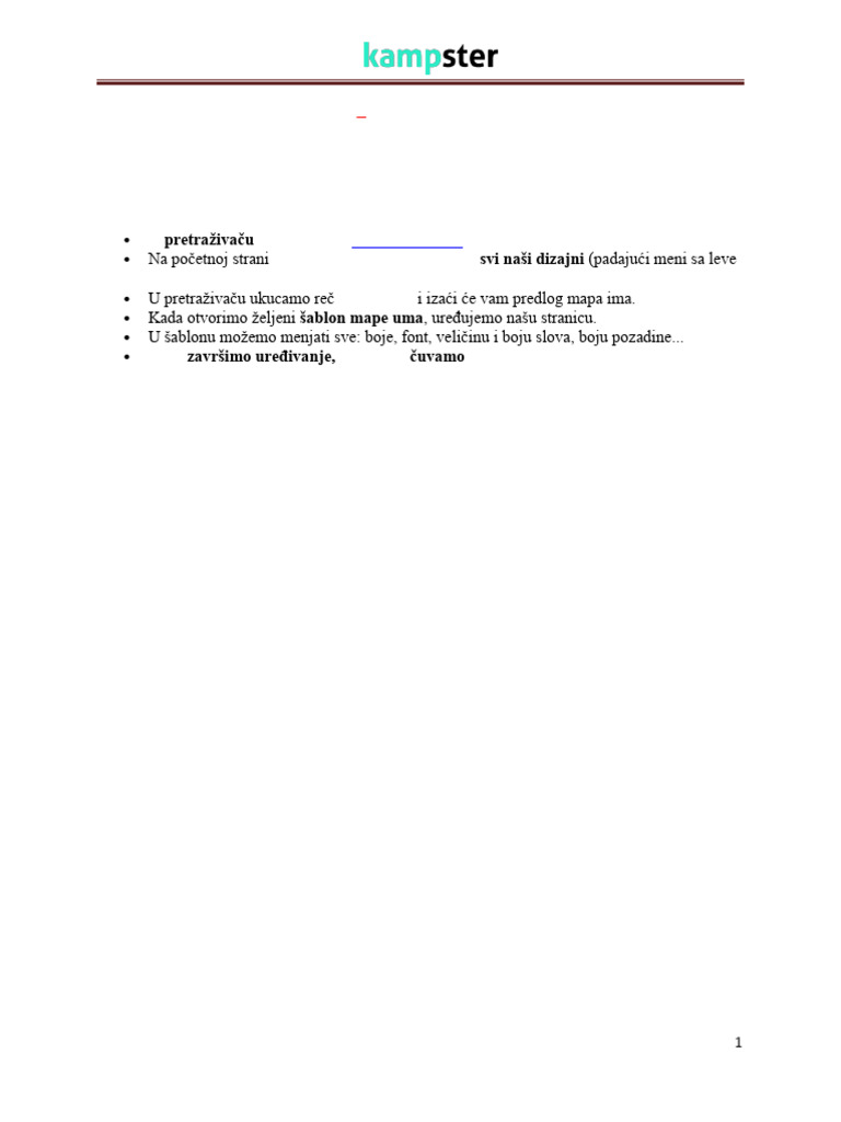 Canva - Pravljenje Mape Uma | PDF