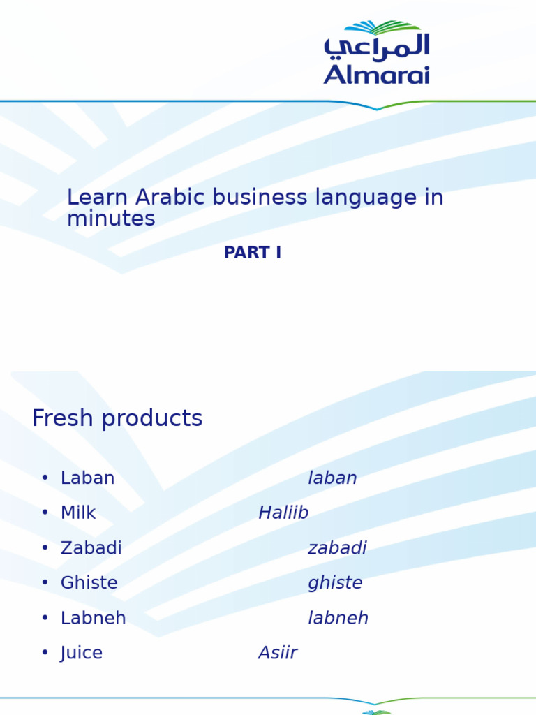 Arabic Language | PDF