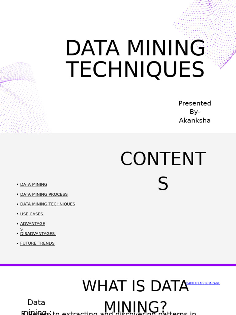 Data Mining | PDF