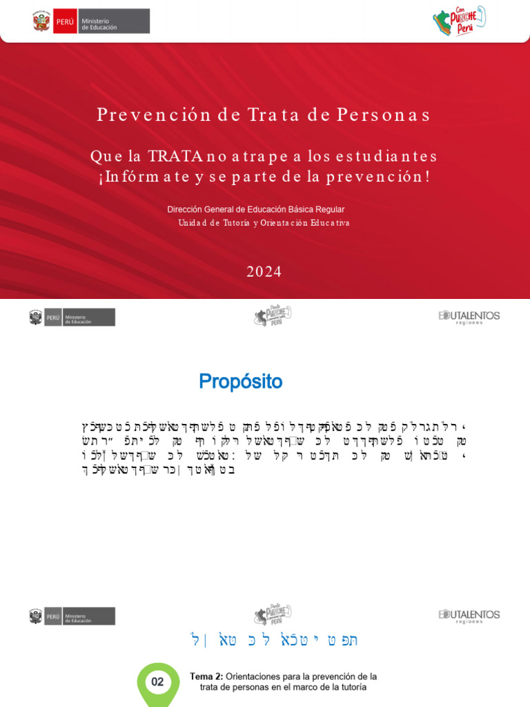 Trata de Personas | PDF