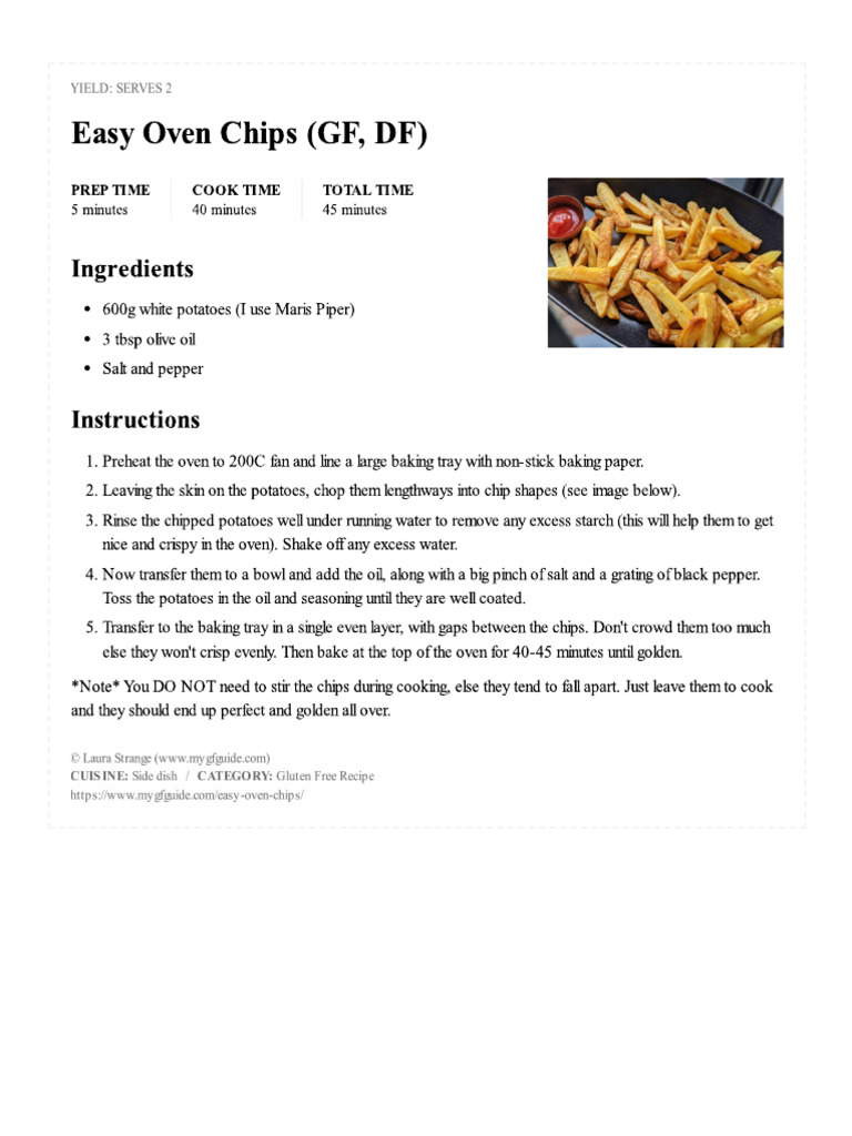 Chips | PDF