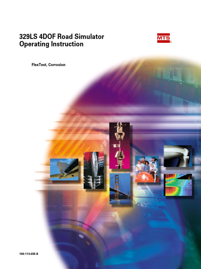 329 Road Simulator Operation 4DOF (LS CUS) | PDF