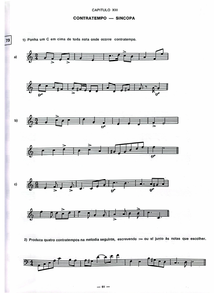 Síncopa Ex. | PDF