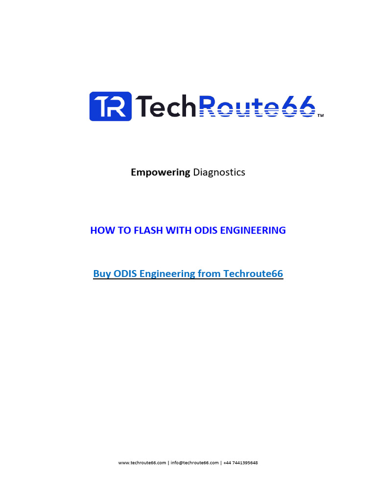how-to-flash-with-odis-engineering | PDF