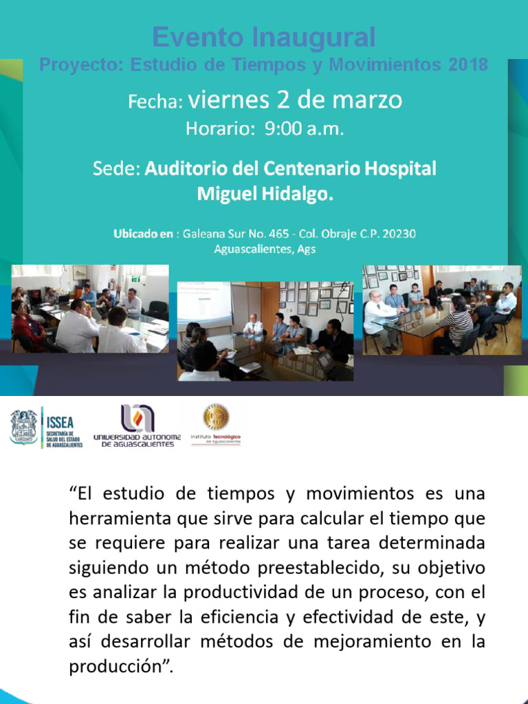 Presentación Día Del Evento | PDF